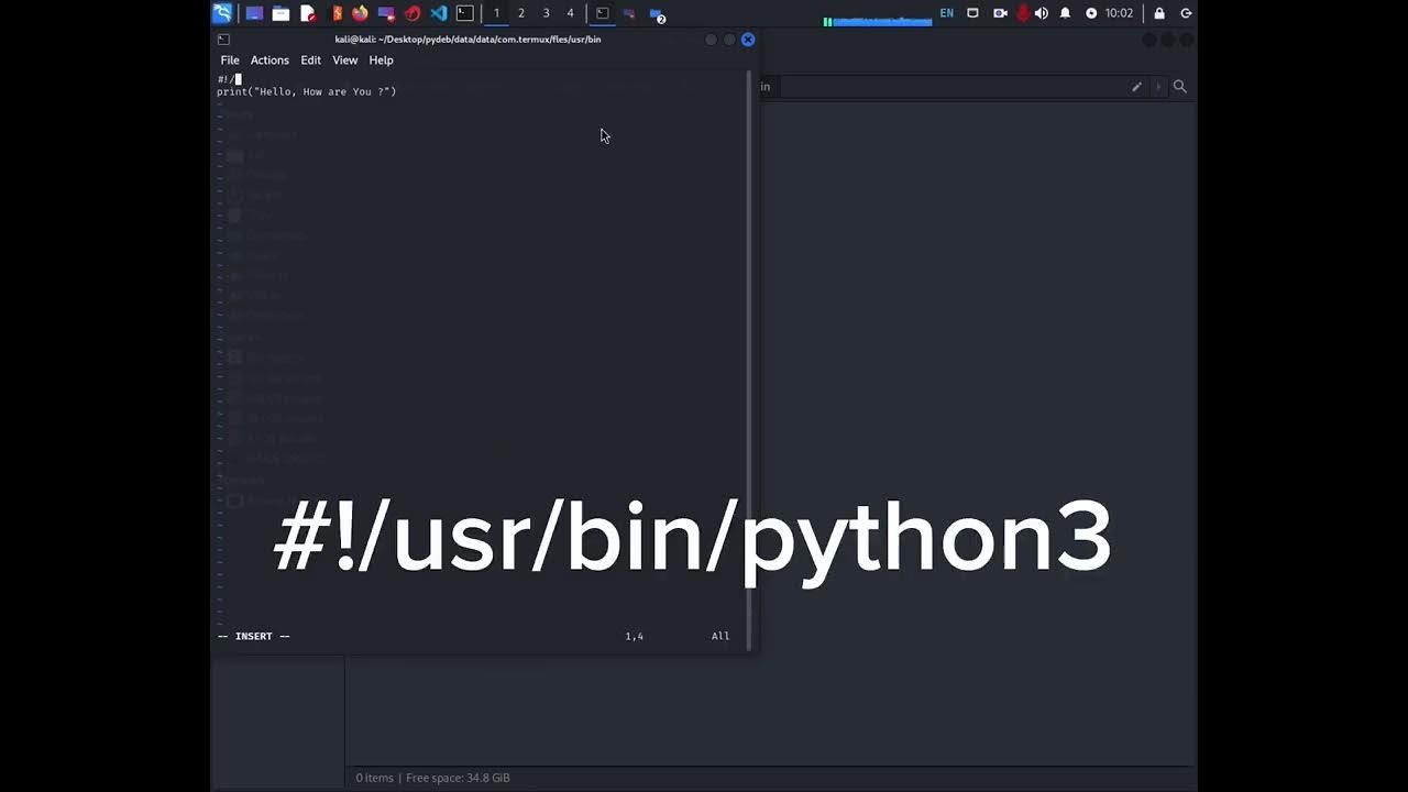 Create deb packages for Termux (Android) using python or any language #termux #python #linux ...