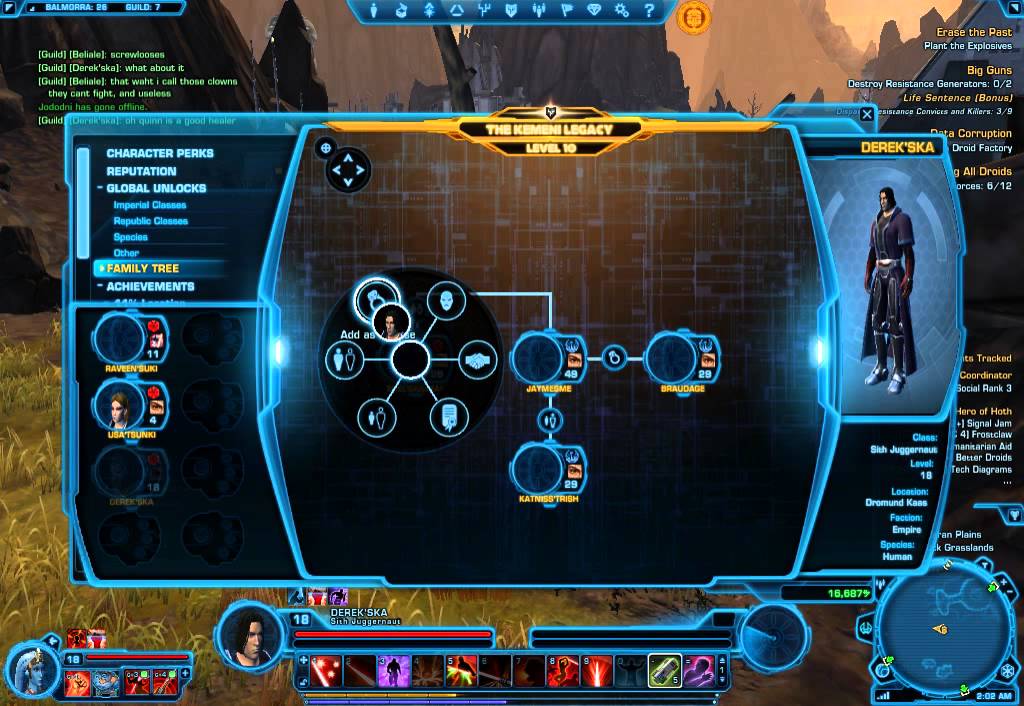 SWTOR Legacy Family YouTube swtor-legacy-family-youtube