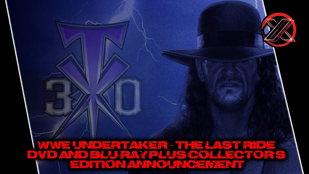 WWE Undertaker – The Last Ride DVD & Blu-ray Plus Collector’s Edition ...