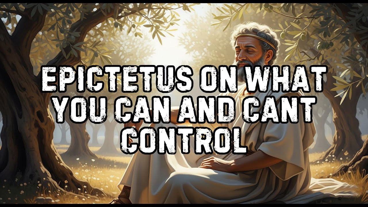 Epictetus on What You Can and Cant Control - YouTube
