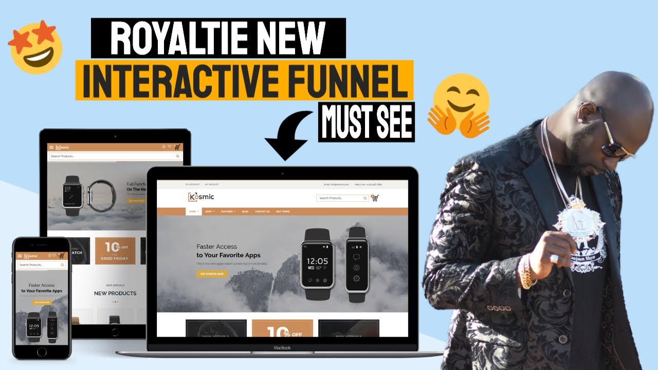 Royaltie Ai | New "INTERACTIVE" Funnel | Join My Team and Receive Coded ...