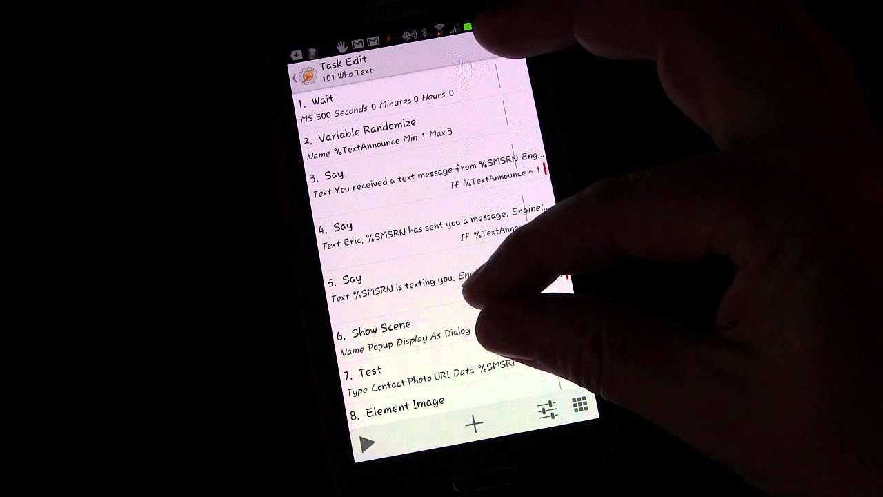Tasker 101 Lesson 27 Else If Statements Read Text If In Car Else Show Text Youtube