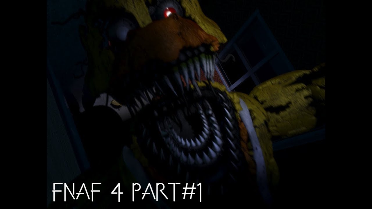 The Nightmares Are Here | FNaF 4 Game Part #1 - YouTube