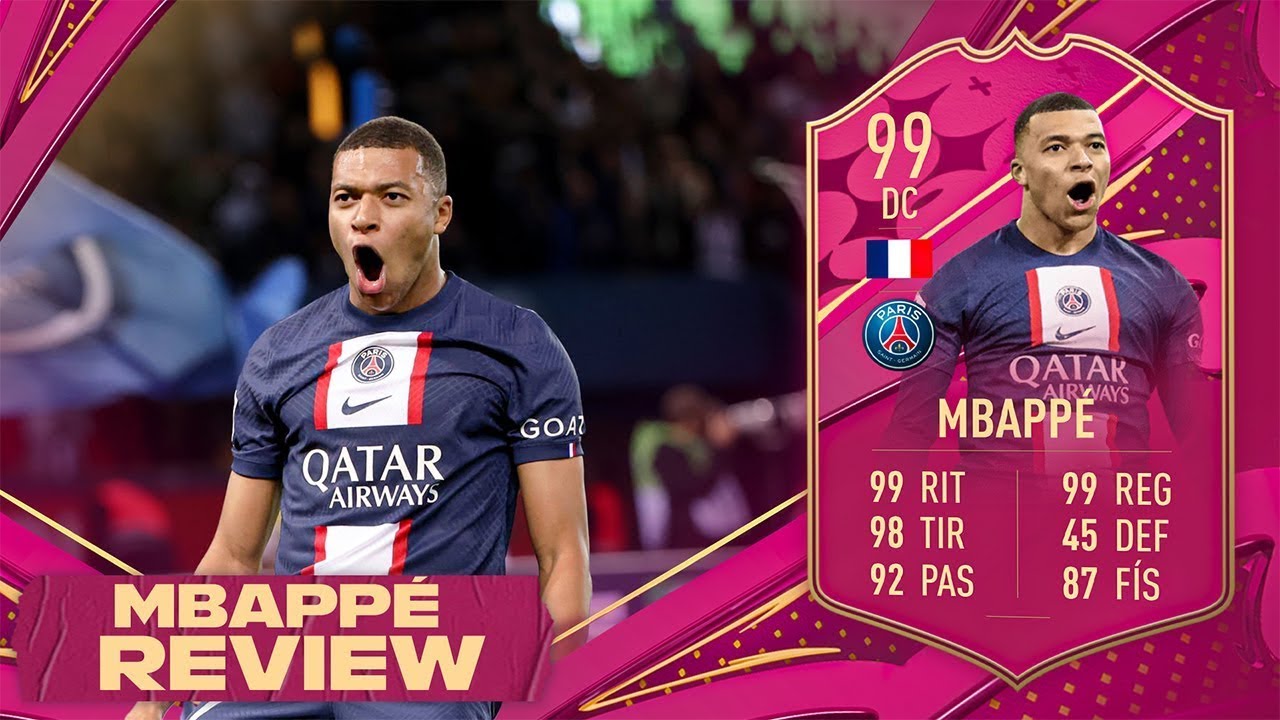 En busca de Mbappé futtie de 99 - YouTube