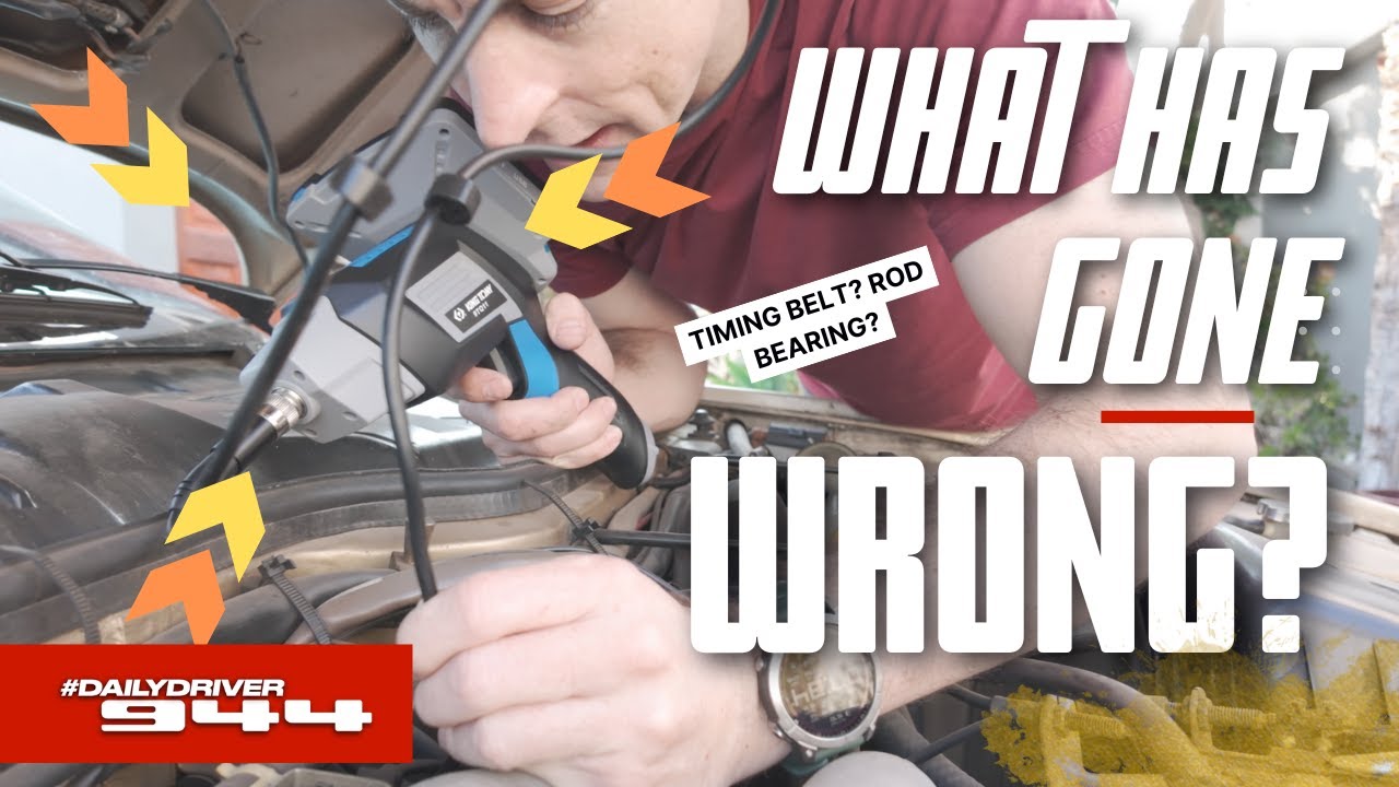 PORSCHE 944 DIY: Engine Diagnosis - Failed Timing Belt? Spun Bearing ...