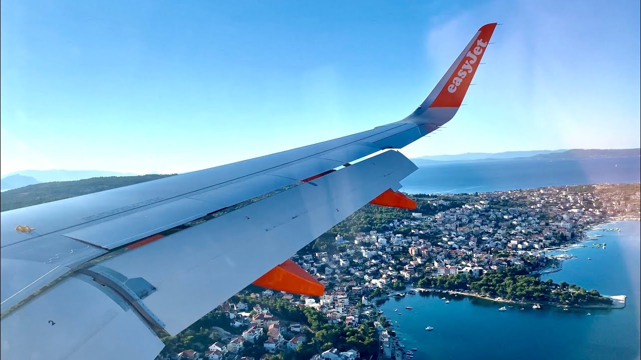 [4K] SCENIC Split Landing | SPU | EasyJet | A320neo - YouTube