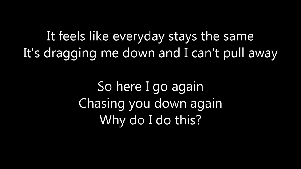 Three Days Grace - Over And Over [Lyrics HD] - YouTube