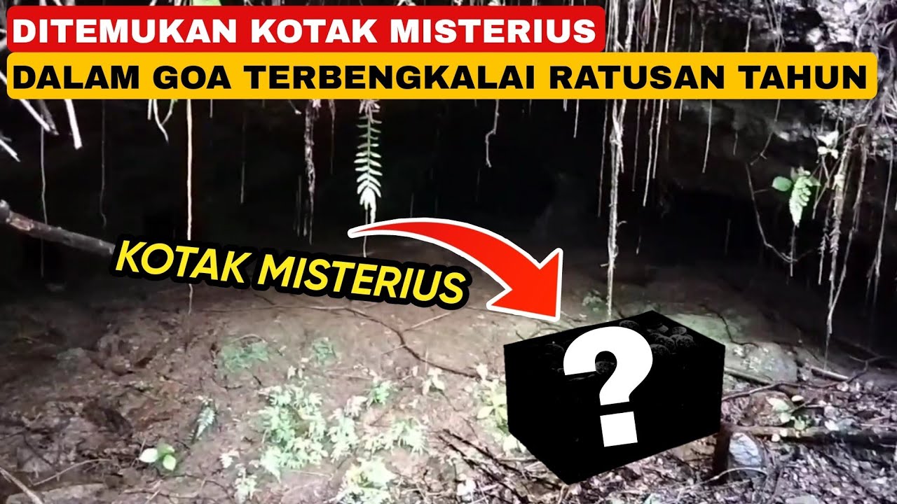 KEDIRI LAGI GEMPAR ! DITEMUKAN KOTAK MISTERIUS DALAM GOA TERBENGKALAI ...
