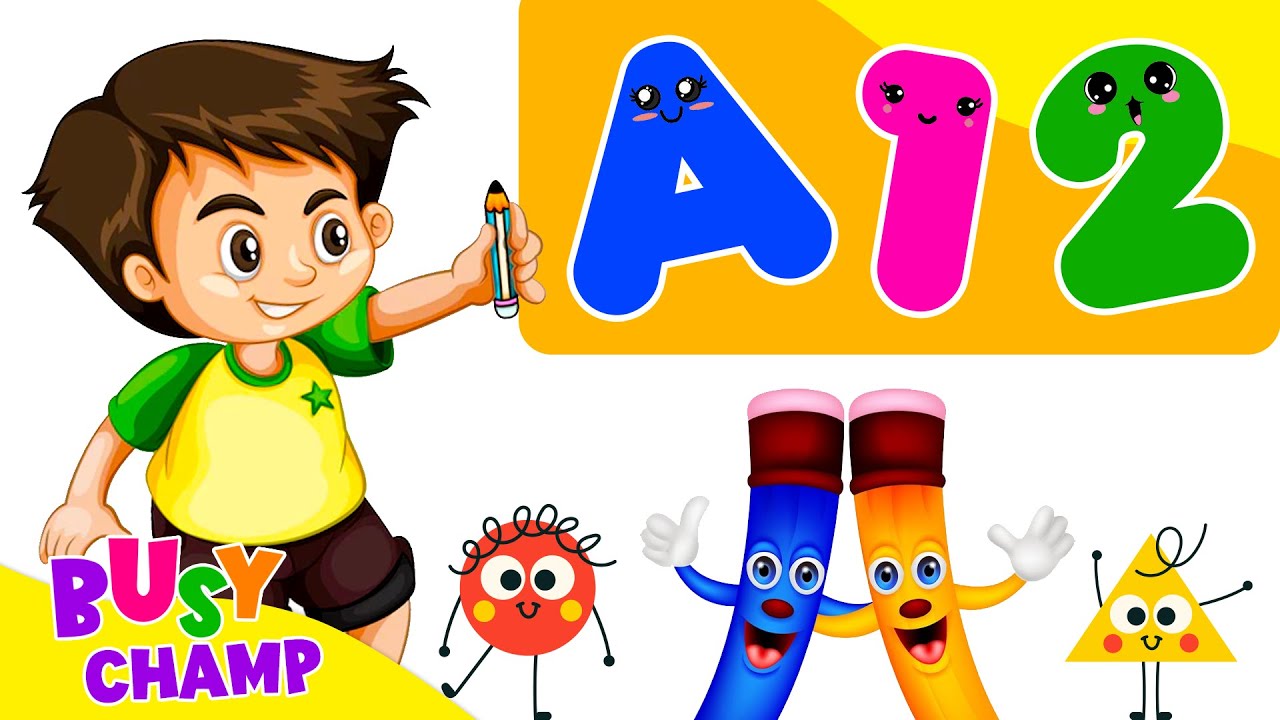 ABC and 123 Learning Videos For 3 Year Olds | Learning Videos For ...