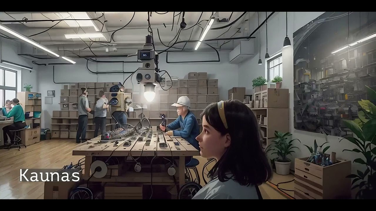 Future visions of Pop-Machina makerspaces - YouTube