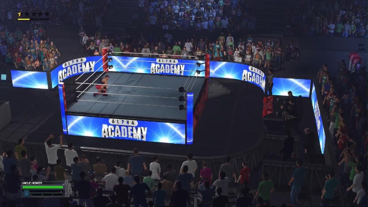 WWE 2K23 uncle howdy vs chad gable - YouTube