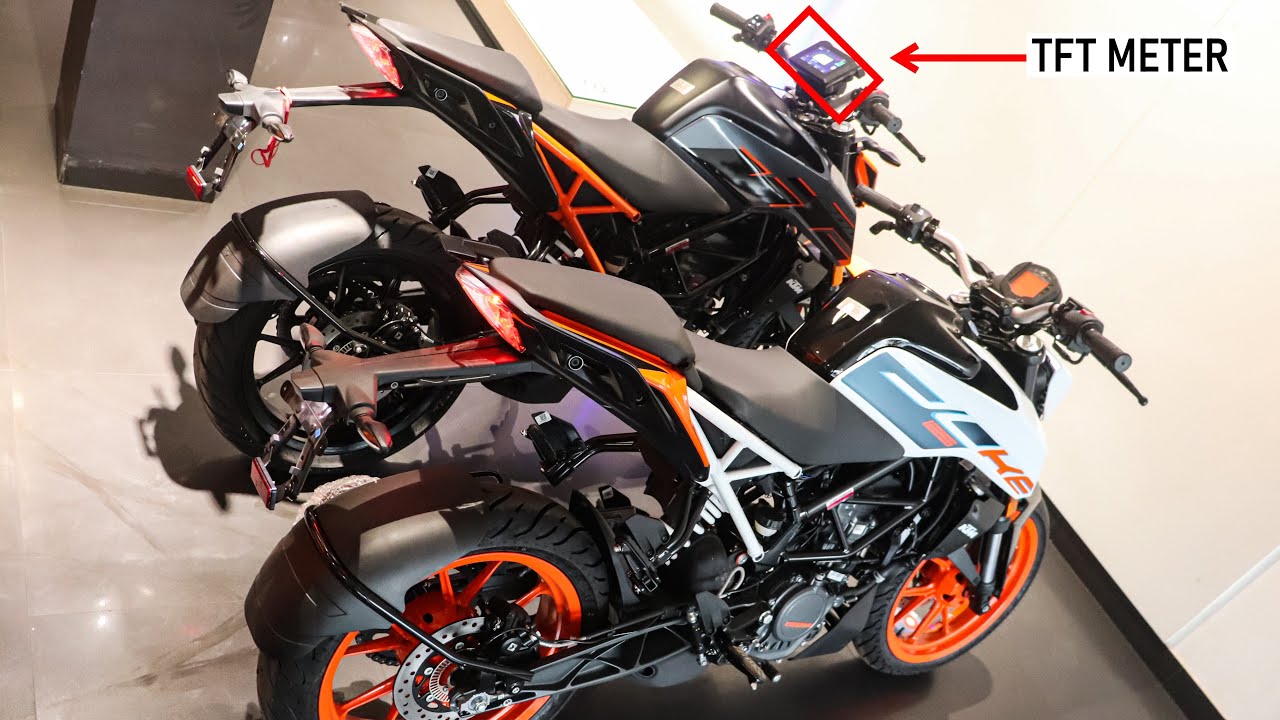 New Launch 2024 Model KTM Duke 200 TFT Display VS KTM Duke 125 Detailed Comparison😱Which one ...