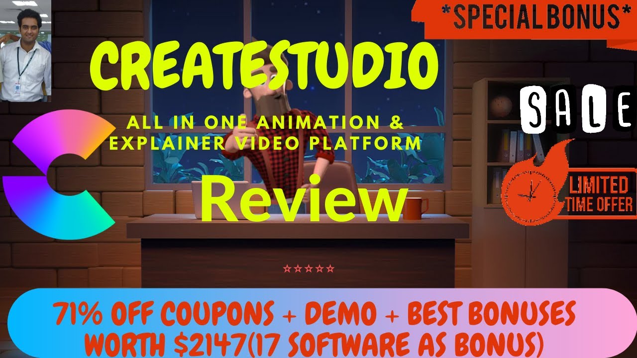 CreateStudio Review 👉Demo 👉71% Off Coupons And 👉Bonuses Worth $2147 ...