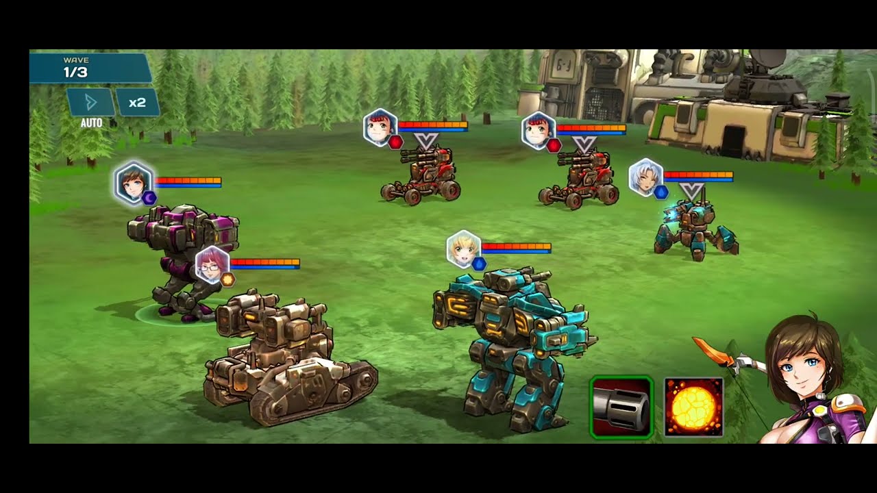 New Mecha android Game! EPIC MECHA GIRLS Gameplay - YouTube