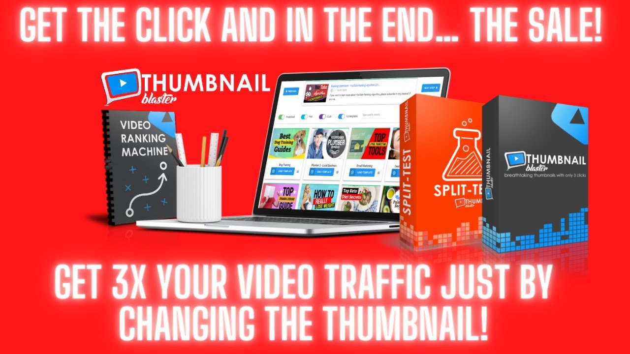 Thumbnail blaster review | best thumbnail generator for YouTube | best ...