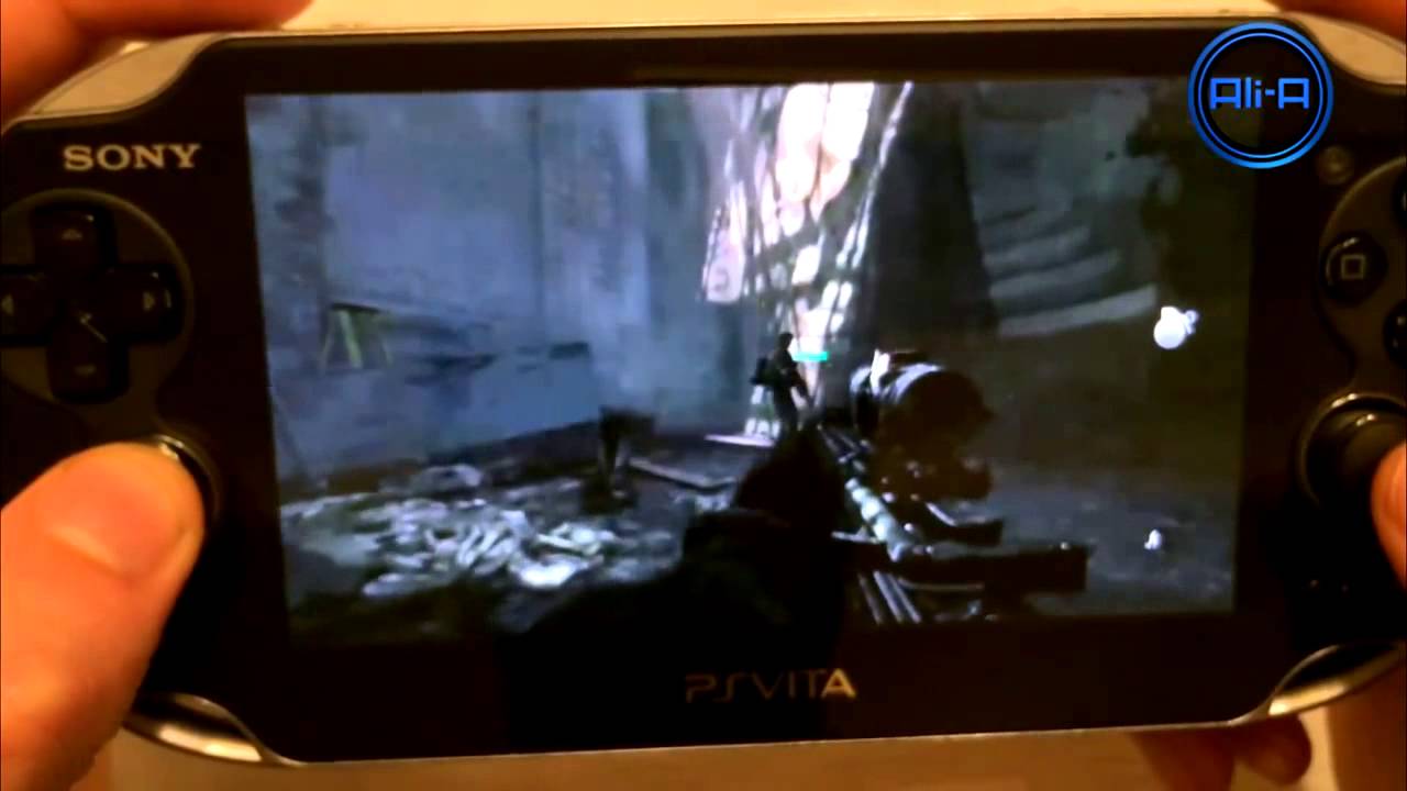 REMOTE PLAY Call of Duty GHOSTS REVIEW HD PS Vita PS4 Gameplay COD ...