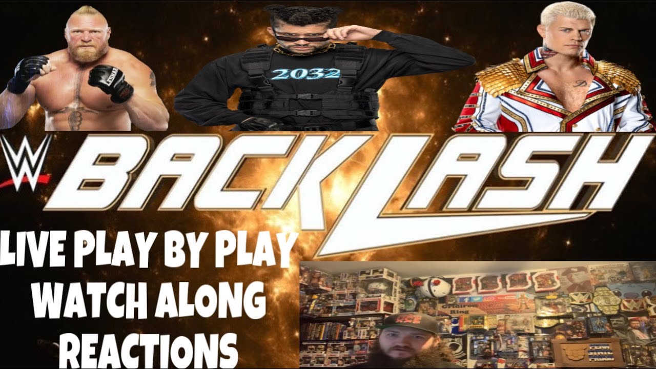 WWE Backlash LIVE Play by Play WATCH ALONG reactions. Audio Only - YouTube