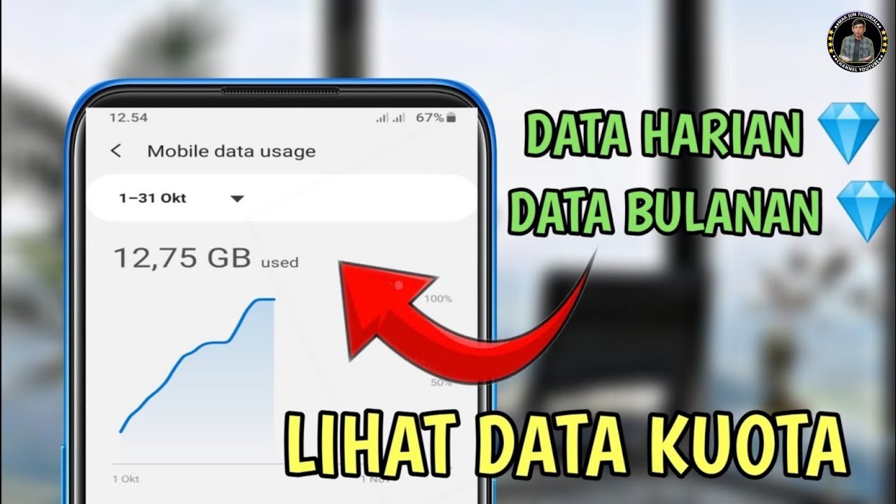 CARA CEK PENGGUNAAN DATA SAMSUNG - YouTube