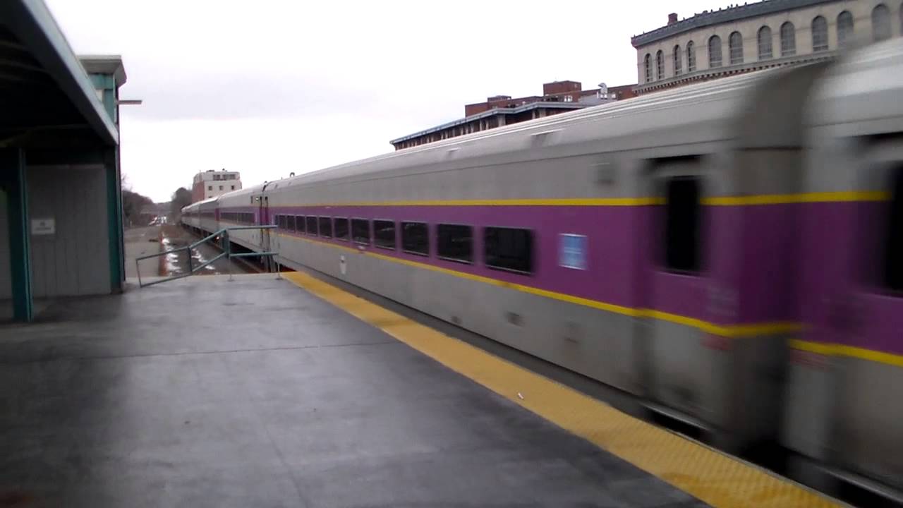 Mbta Express Train @ Lynn Station!!!!!!! - YouTube
