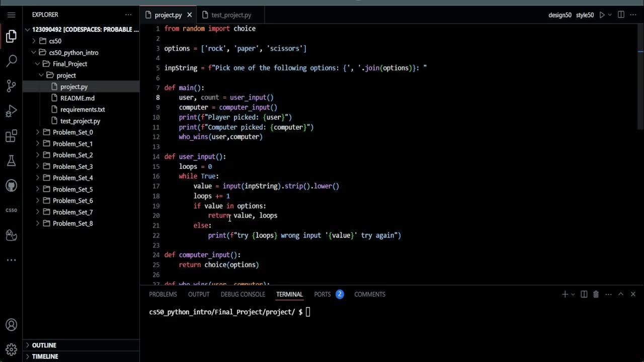 CS50 Intro to Python Final Project - YouTube
