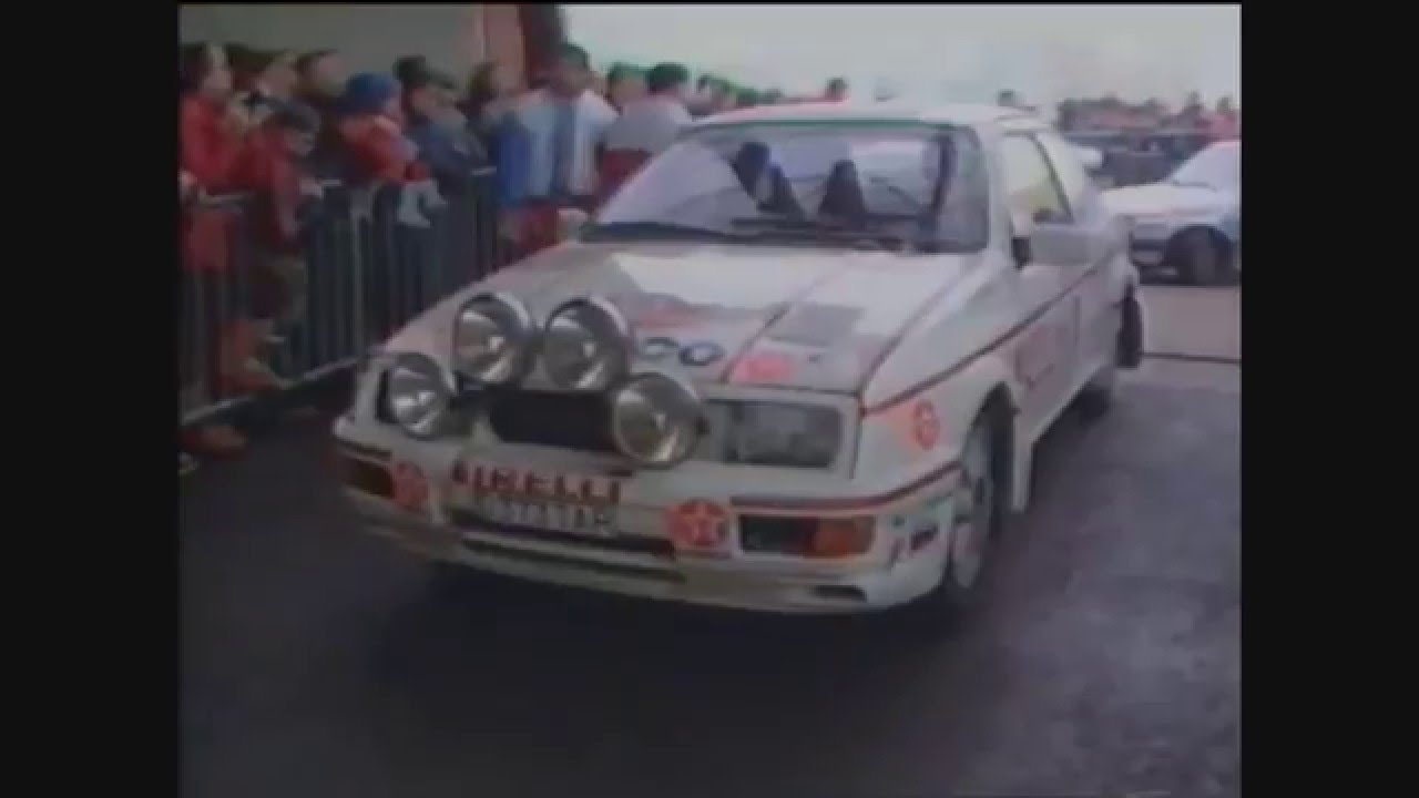 Ford Sierra Cosworth (+XR4x4): Rally Monte Carlo 1987 - YouTube