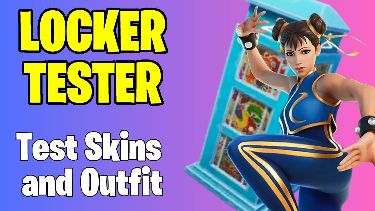 Chun Li Skin Combo Showcase My Map to Test Skins and Outfits - YouTube