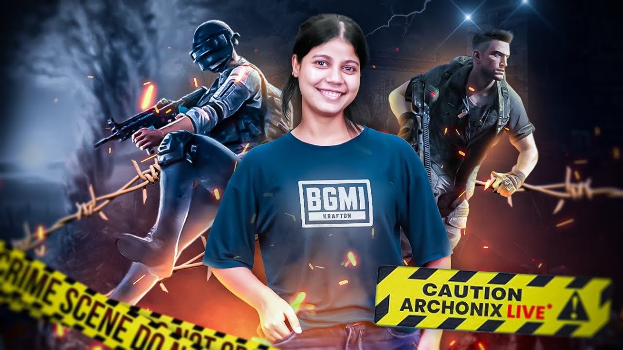 BGMI LIVE STREAM | RUSH GAMEPLAY | Archonix is Live - YouTube
