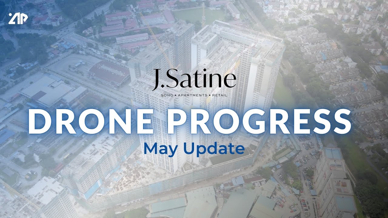 🚀 J Satine Construction Update | Aerial View May 2025 - YouTube