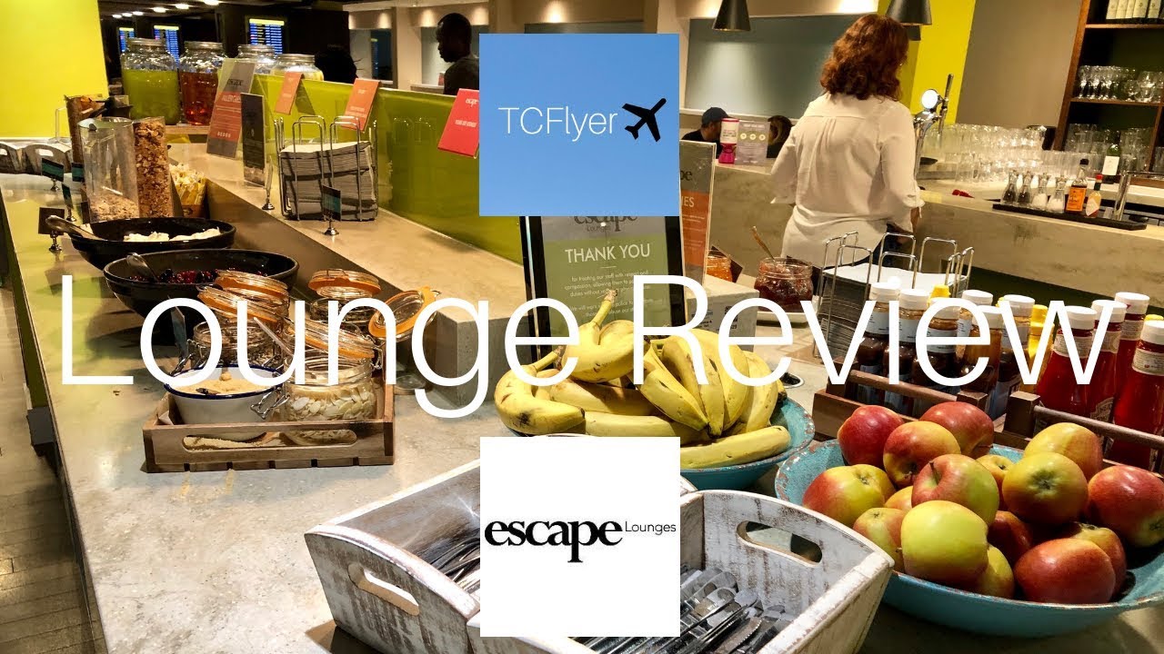 Lounge Review | Stansted Airport | Escape Lounge - YouTube