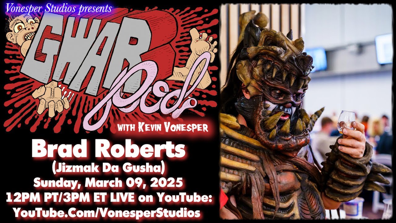 GWARPod 041 Brad Roberts (Jizmak Da Gusha) - YouTube