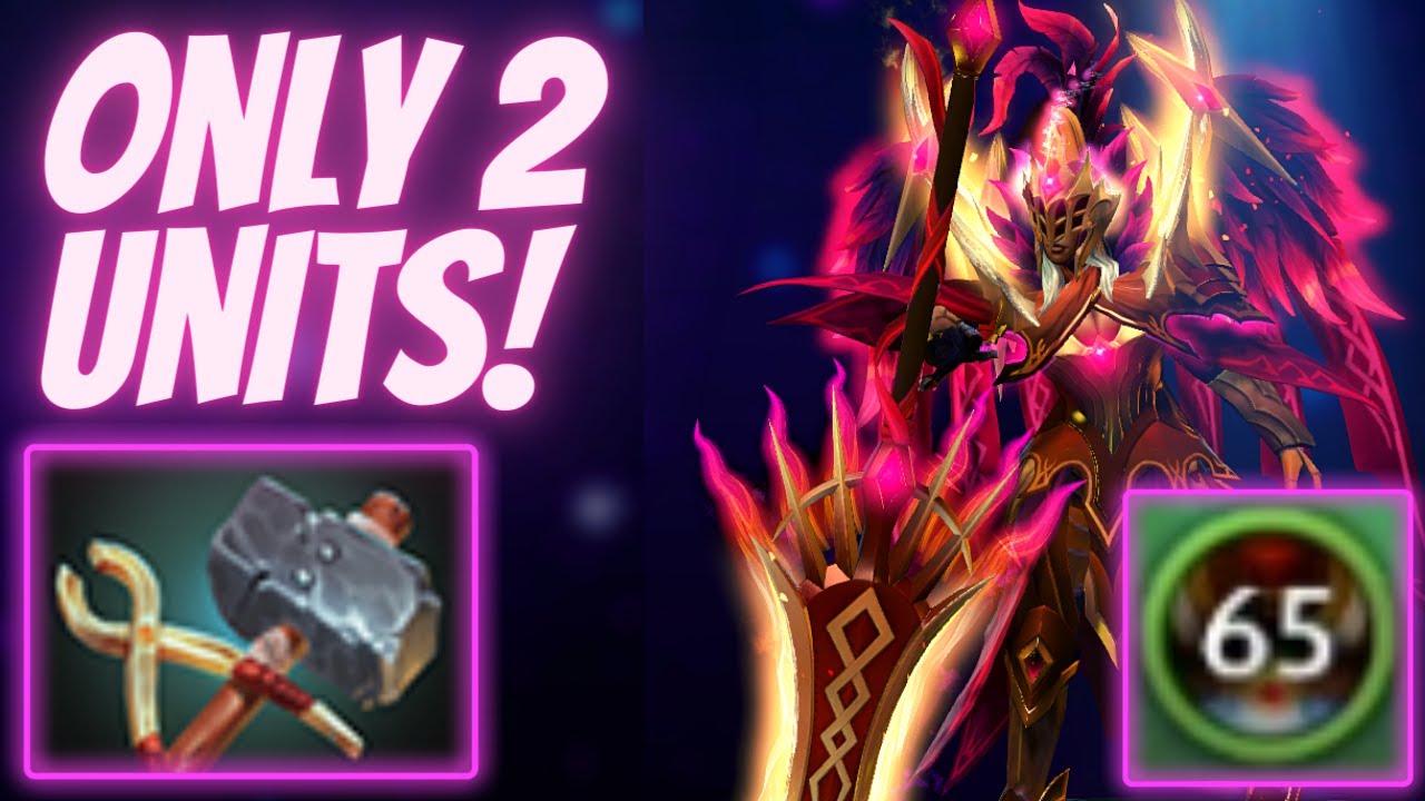 2 UNIT Carry CHALLENGE goes INSANE! Dota 2 Auto Chess - YouTube