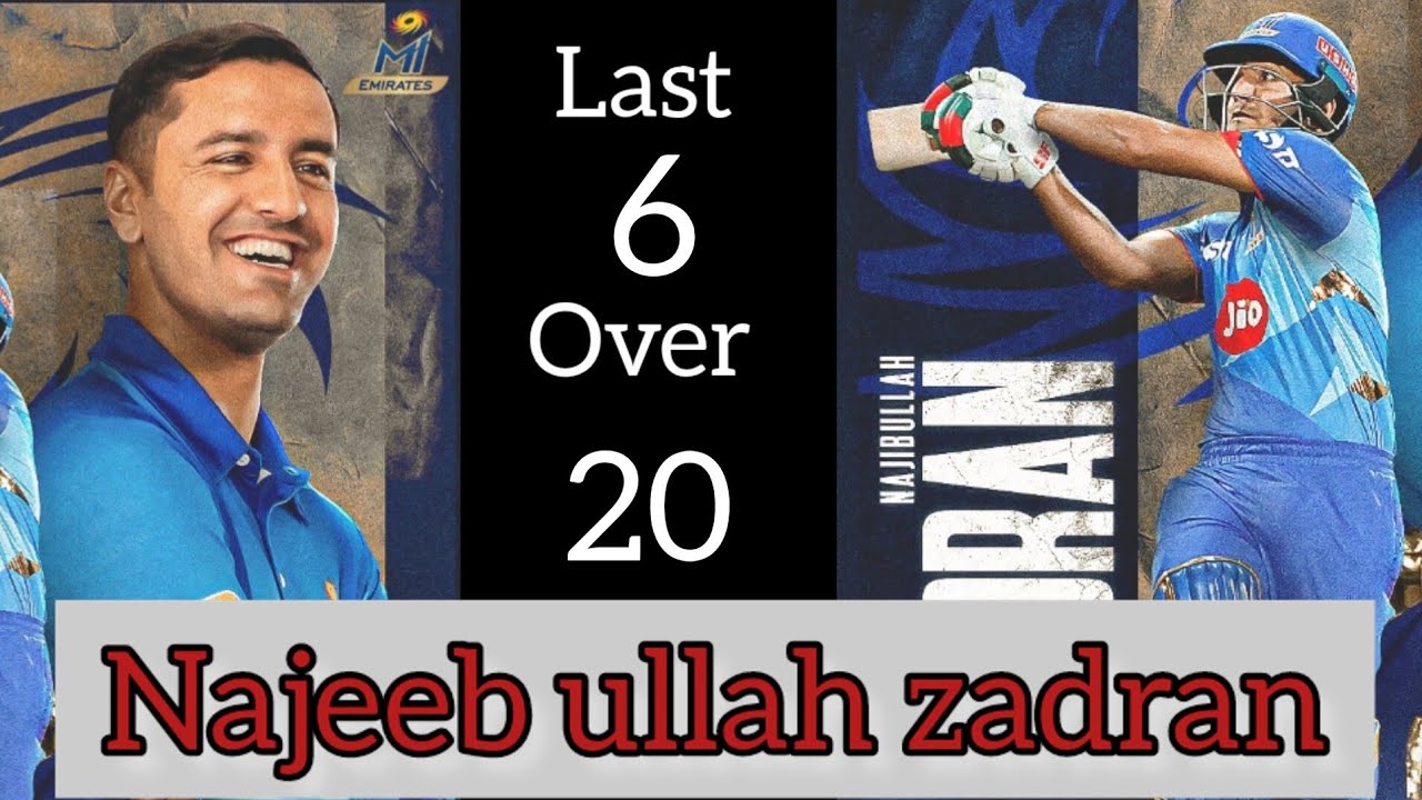 najeeb ullah zadran t20 new batting in najeeb vs Russell -fawad cricket ...