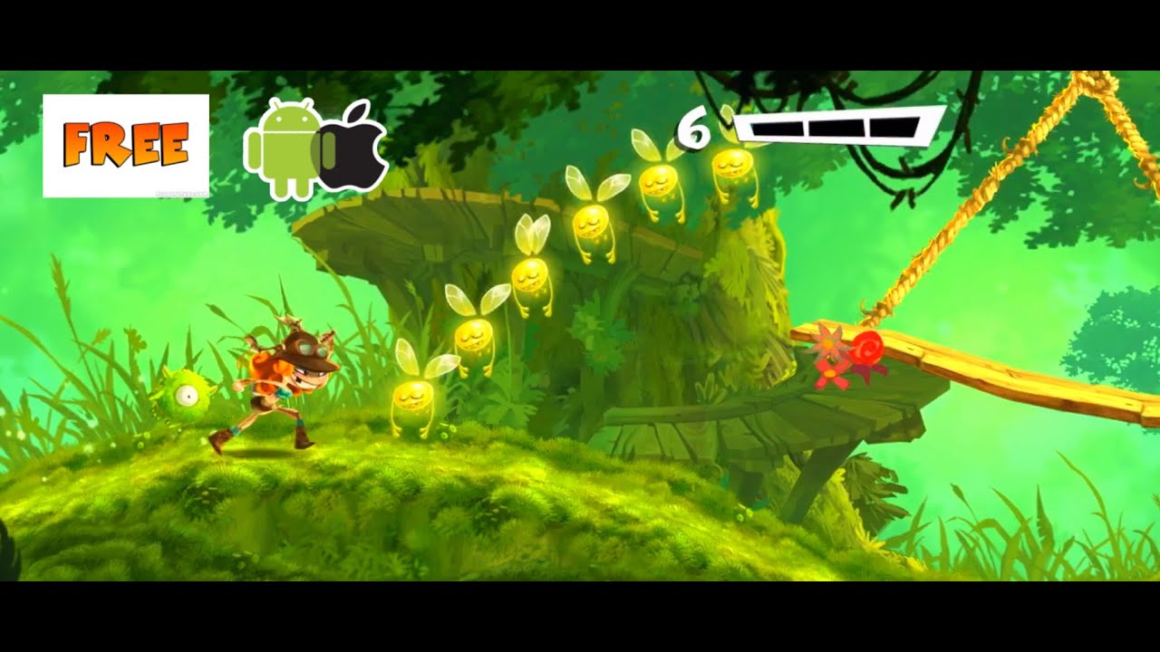 Rayman Adventure | Gameplay IOS & Android | Mobile Game for Free - YouTube