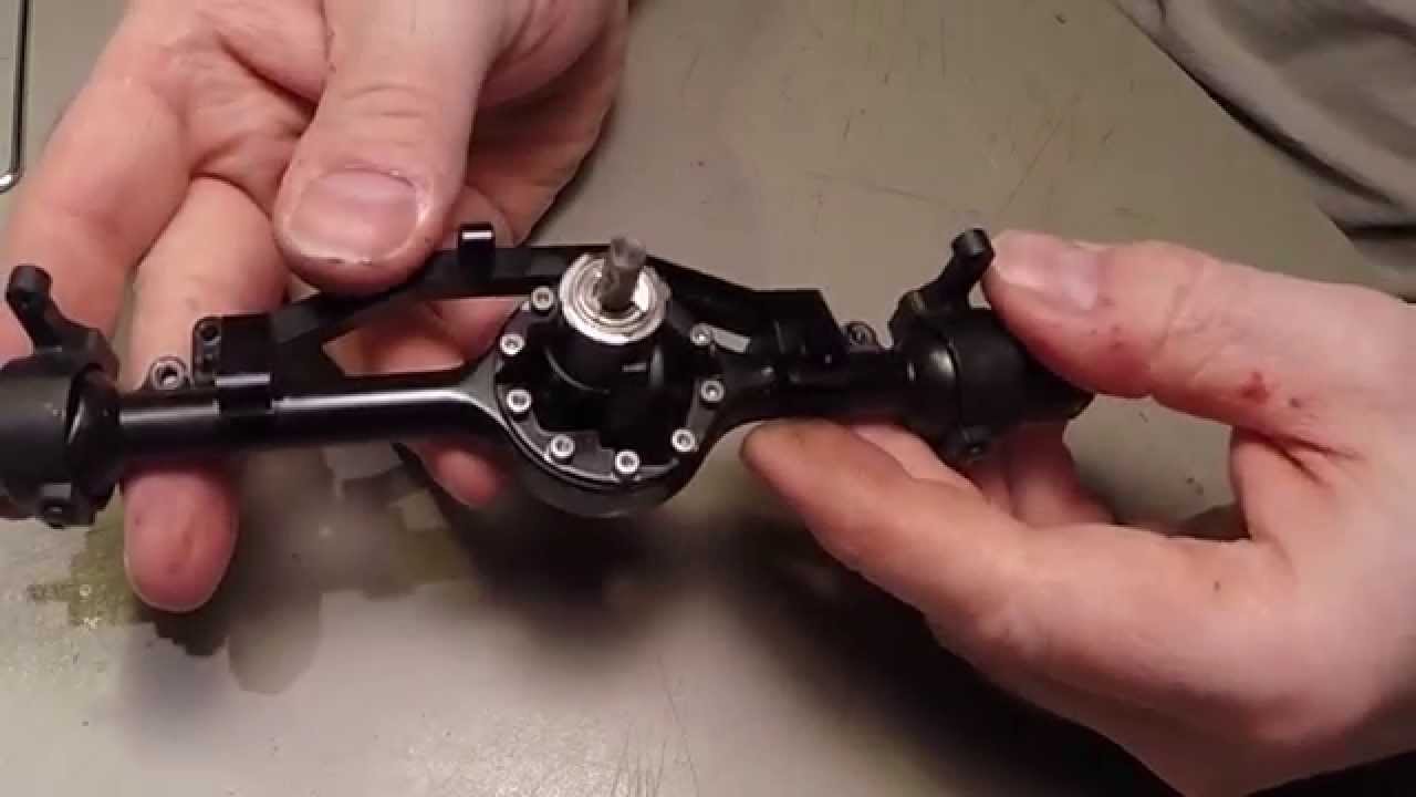 RC4WD Diff Tuning Front-Shimming away as much play as possible - YouTube