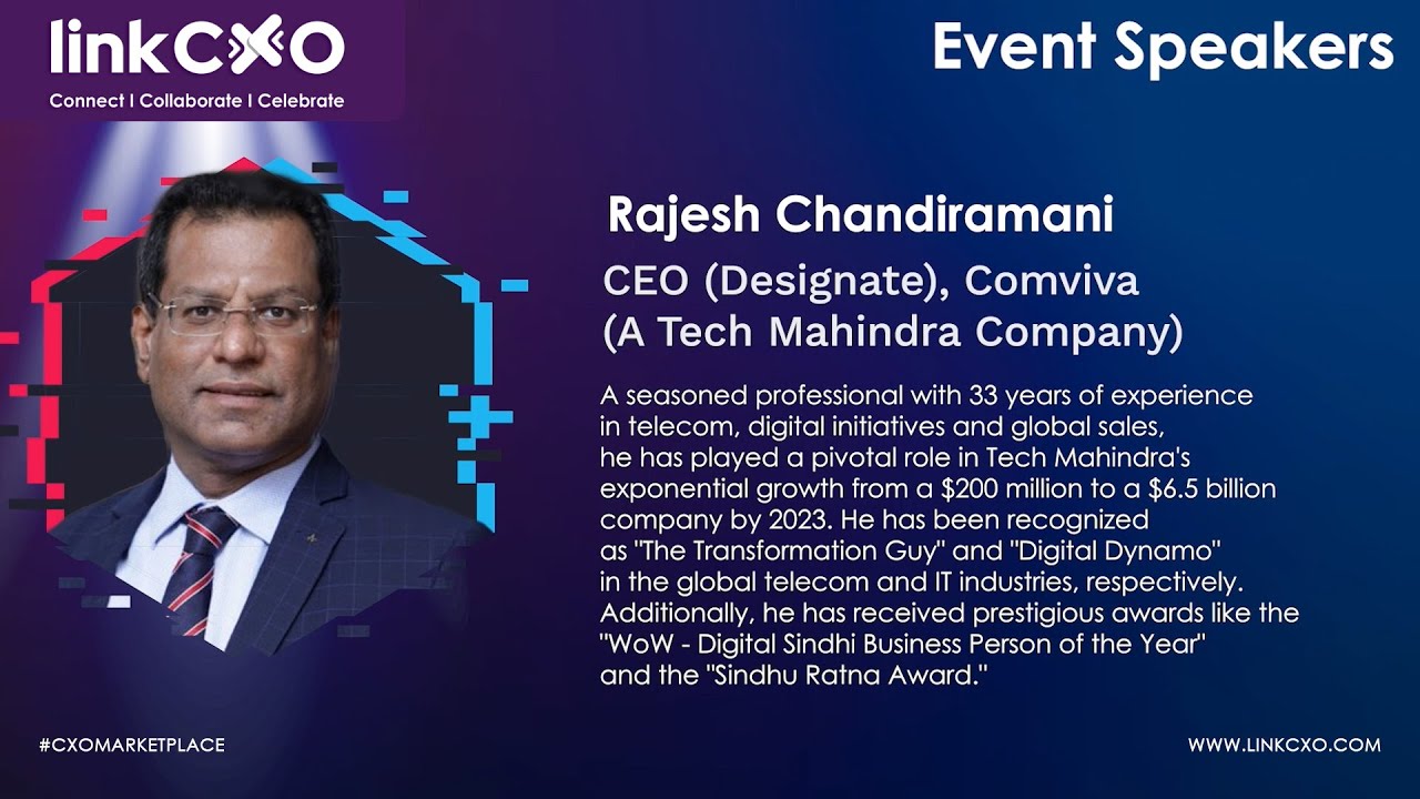 Navigating Career Dynamics: Rajesh Chandiramani, CEO (Designate ...