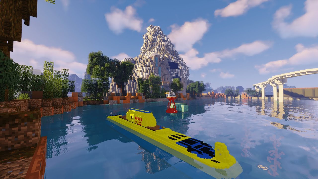 Finding Nemo Submarine Voyage Trailer | PixieMC Minecraft - YouTube