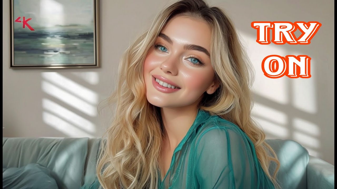 Transparent Try-On Haul 4K | See Through Lingerie & Bikini Try On ...