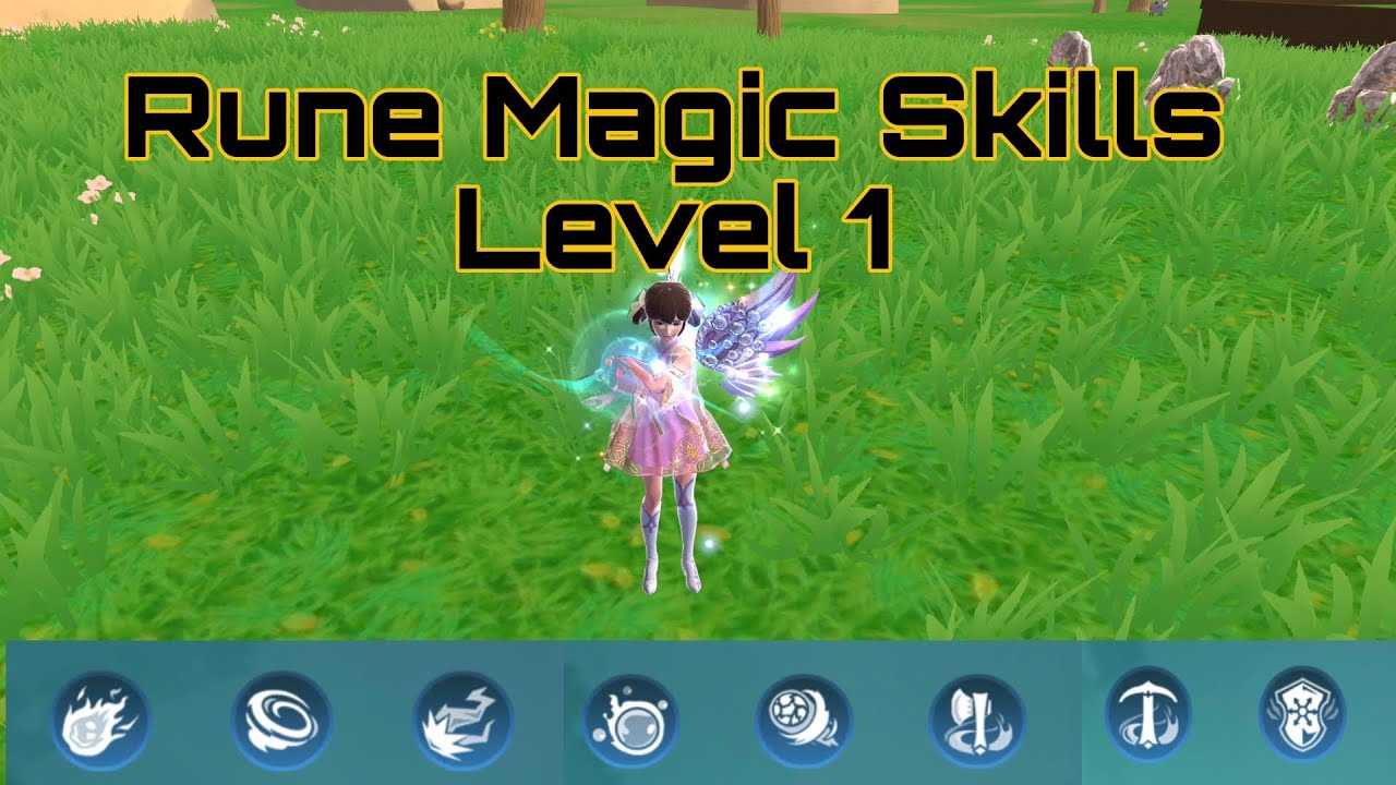 Utopia Origin | Unlock Rune Magic Skills Level 1 - YouTube