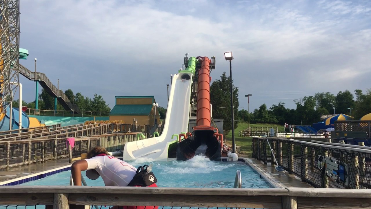 Six Flags water park 1 - YouTube