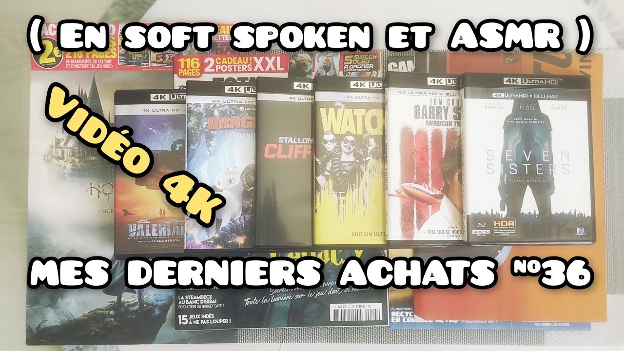 DES BLU-RAY ET 2 MAGAZINES !! 🤗 - YouTube