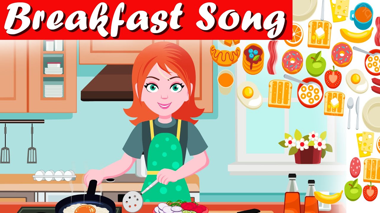 Yummy Breakfast Song For Kids: Start Your Day Right! - Nursery Rhymes ...