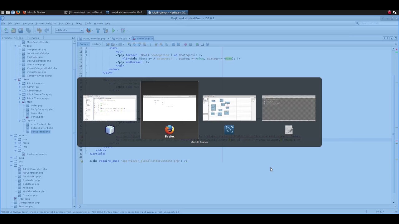 STARI SNIMCI - Web programiranje - Lekcija 057 - Projekat ...