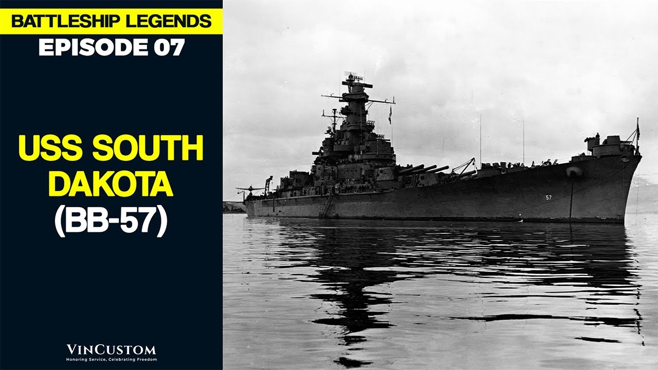 BATTLESHIP LEGENDS EP07: Discover the USS South Dakota (BB-57) - YouTube