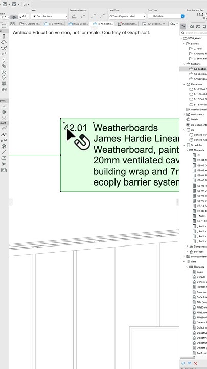 How to Control ArchiCAD Keynotes #jonathanpickup - YouTube