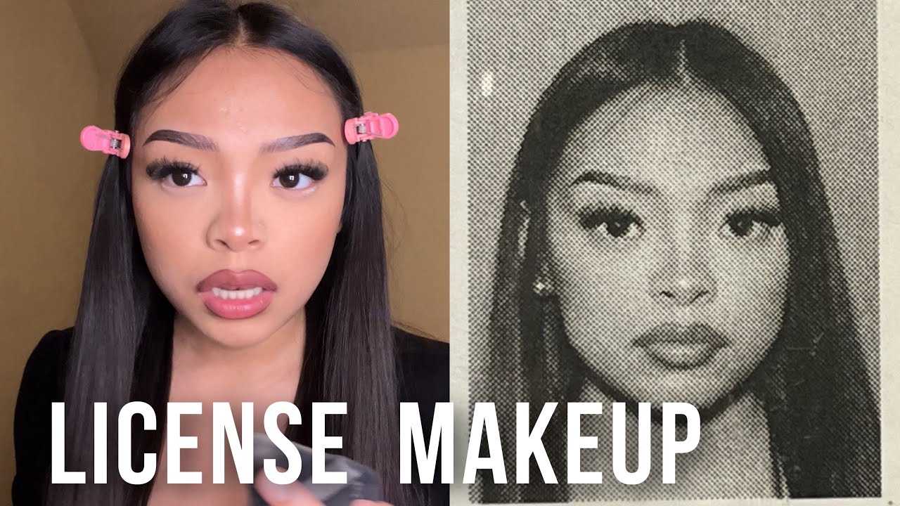 Diver’s License/ Permit Makeup | Get Ready With Me - YouTube