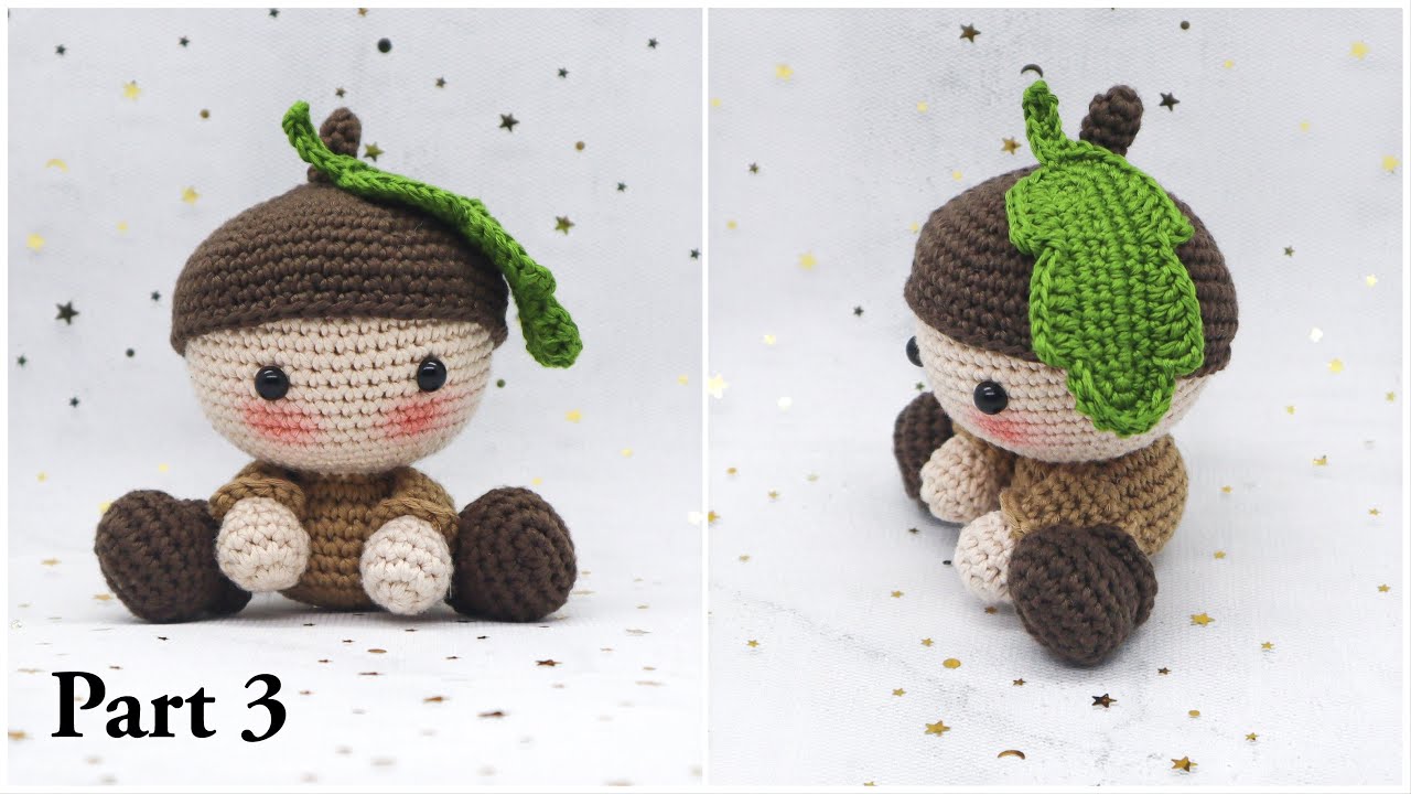 BABY ACORN | PART 3 | FALL BABIES | HOW TO SEW & ASSEMBLING - YouTube