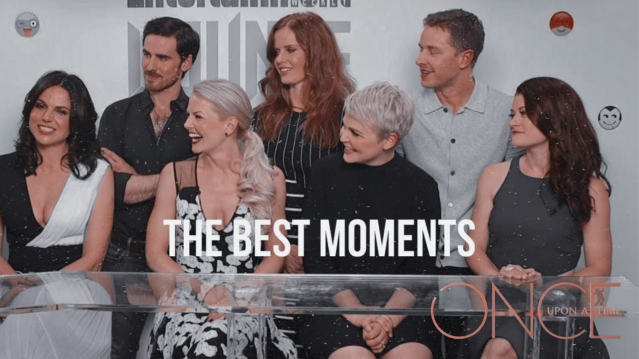 OUAT CAST|| the best moments - YouTube