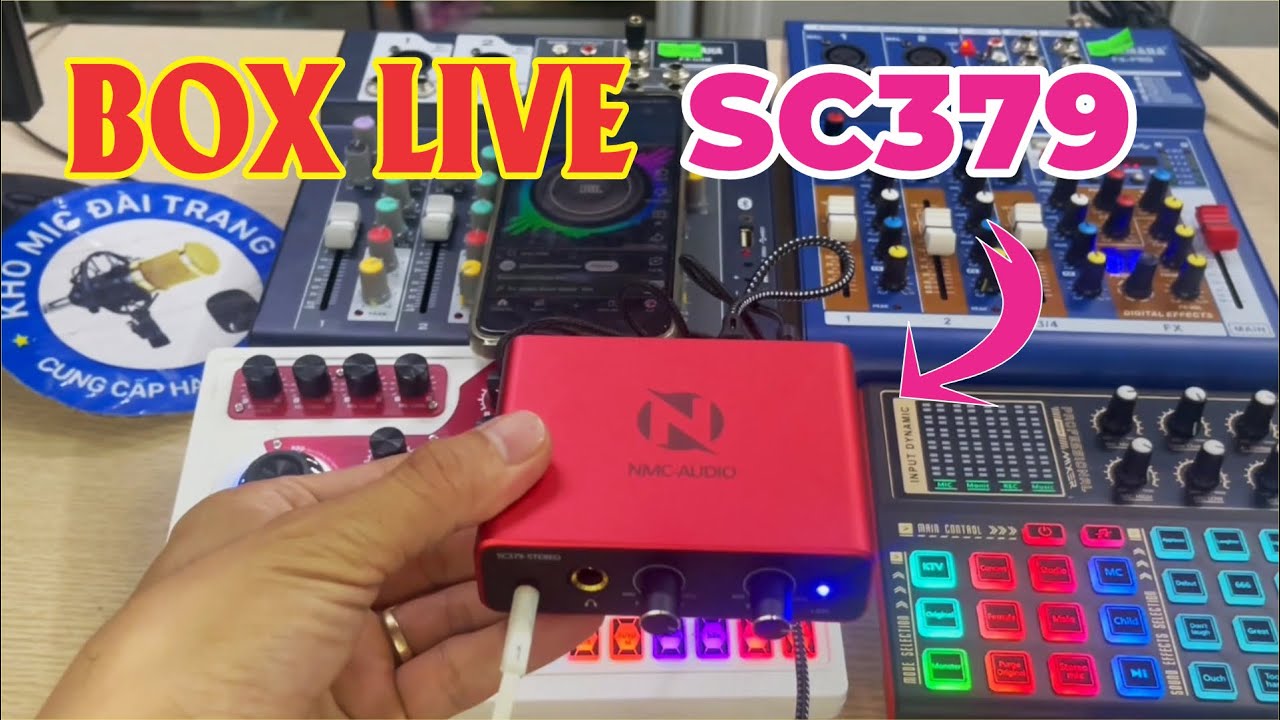Hướng dẫn sử dụng box live SC379 trên điện thoại Oppo Redme - YouTube