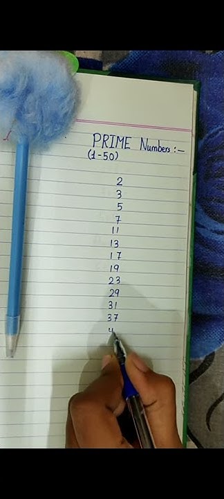 prime numbers 1-50 - YouTube