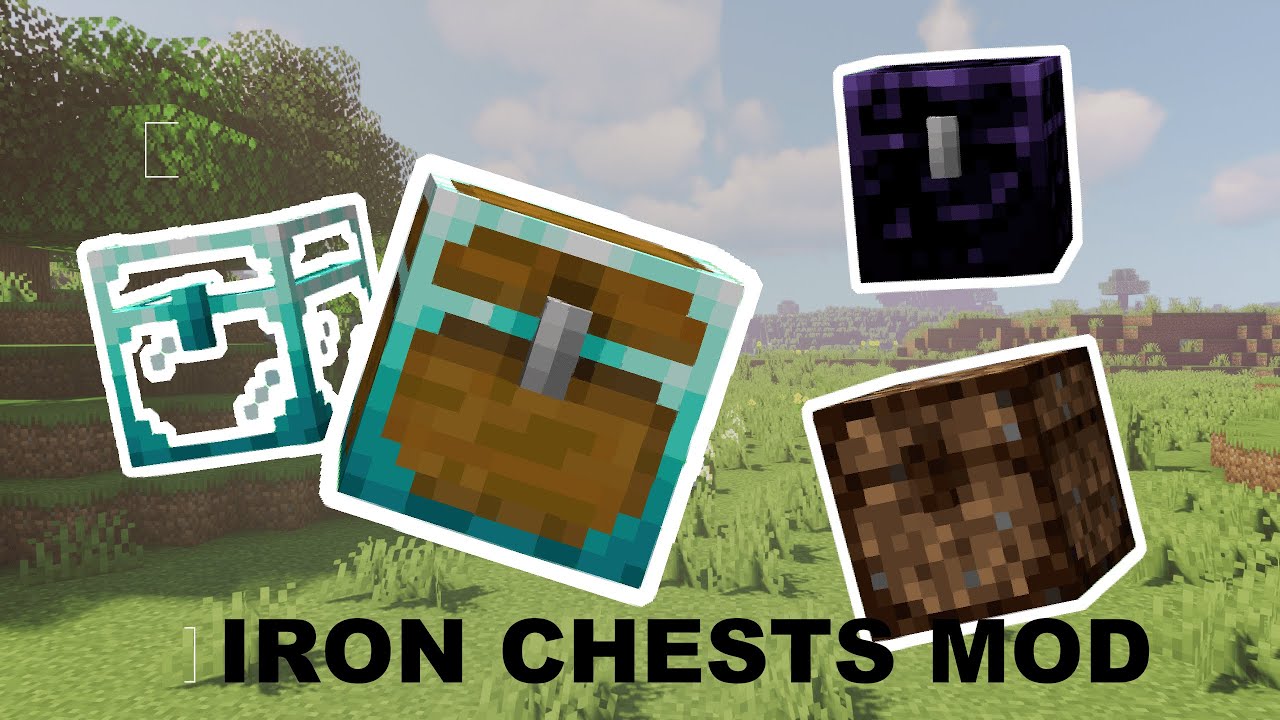 Mod Showcase - Iron Chests 1.16.5 - YouTube